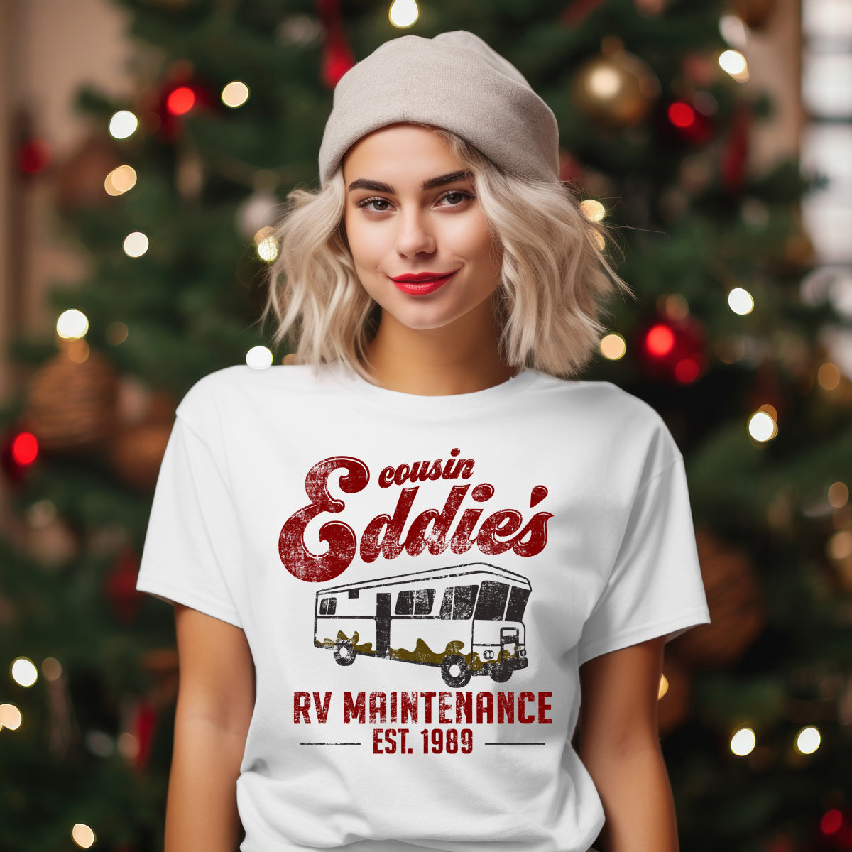 Cousin Eddie's RV Maintenance Tee – Mystery Decals & Apparel