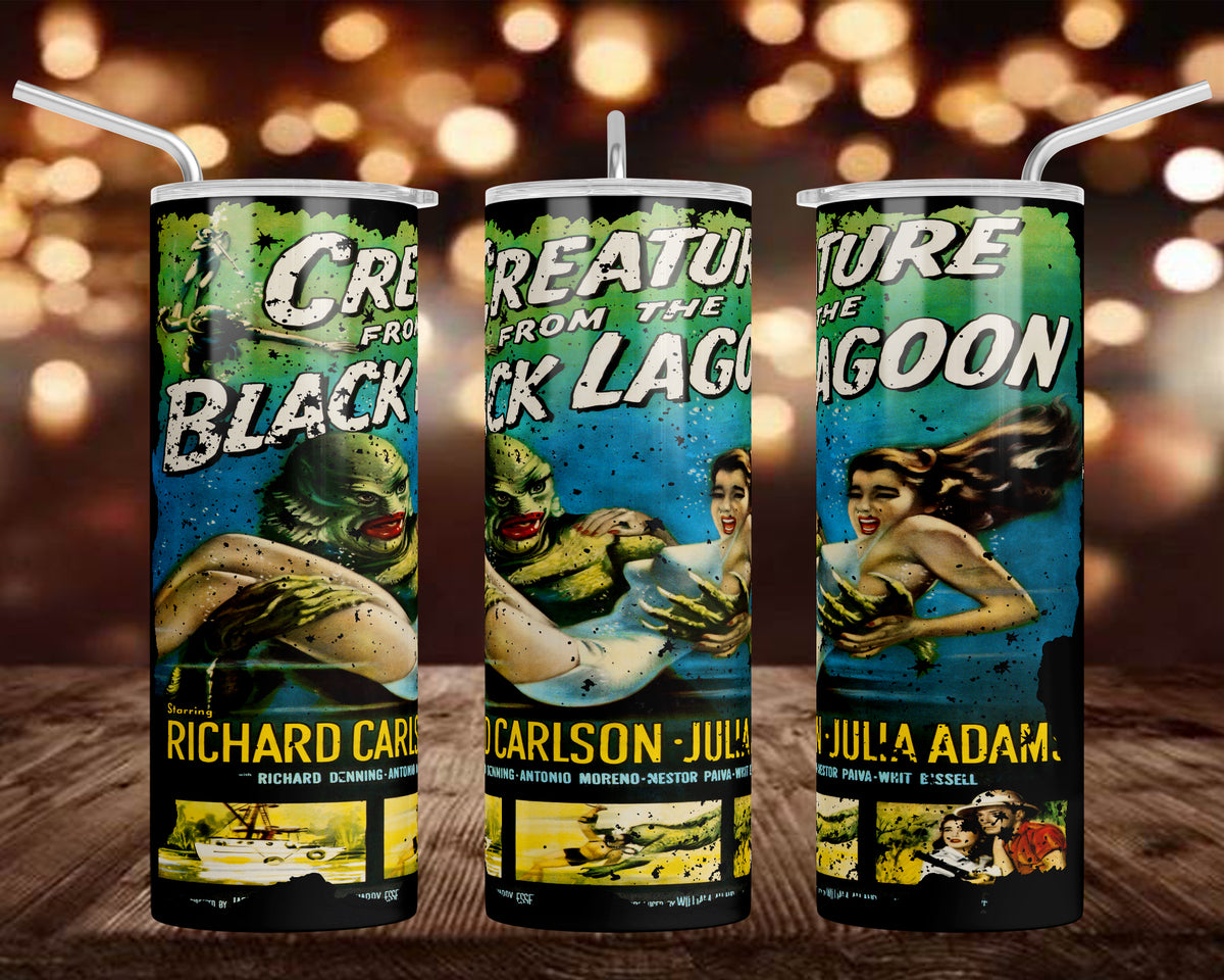 Creature from the Black Lagoon Tumbler – Mystery Decals & Apparel