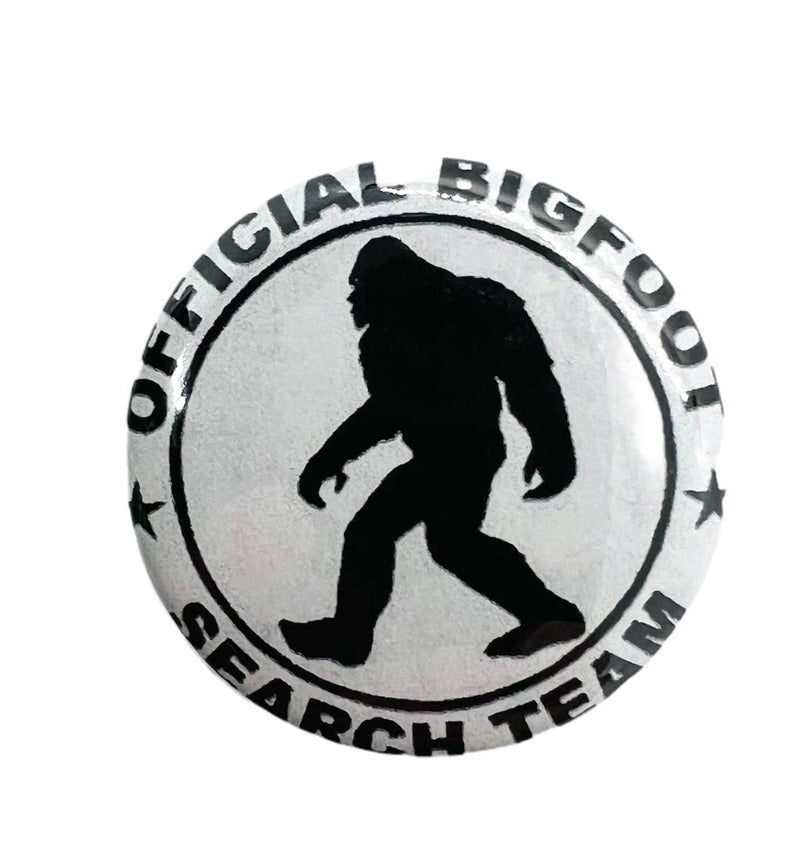 Official Bigfoot Search Team Pin Back Button or Magnet – Mystery Decals ...