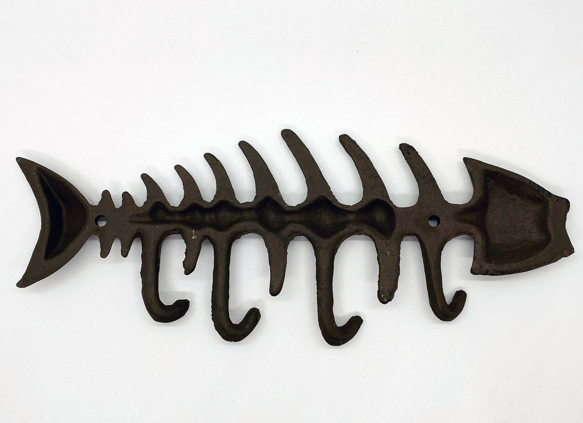 Iron Fishbone Skeleton Hook – Mystery Decals & Apparel